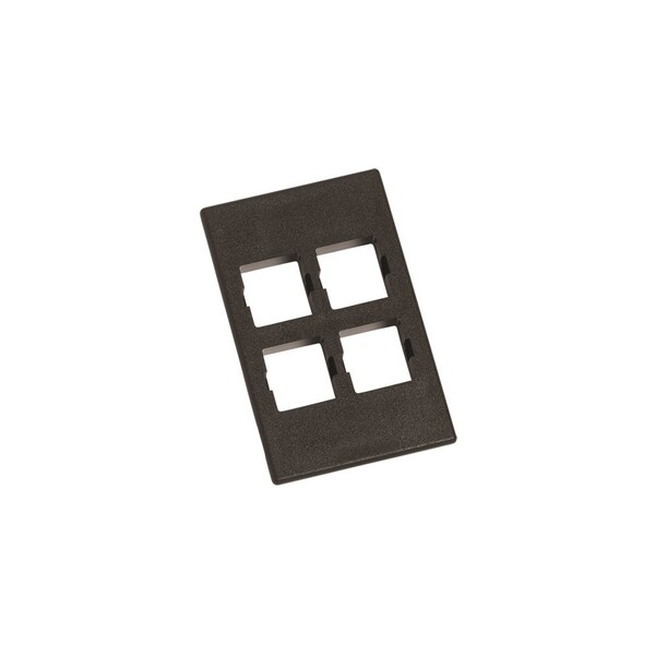 Commscope 4-PORT FACEPLATE FOR HERMAN, MILLER FOR M-SERIES OUTLETS ...