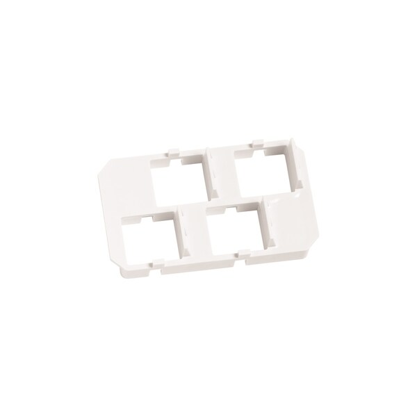 Commscope M40 MULTIMEDIA INFO OUTLET, HOLDS 4 RJ45 JKS 4 M81 MODULES ...