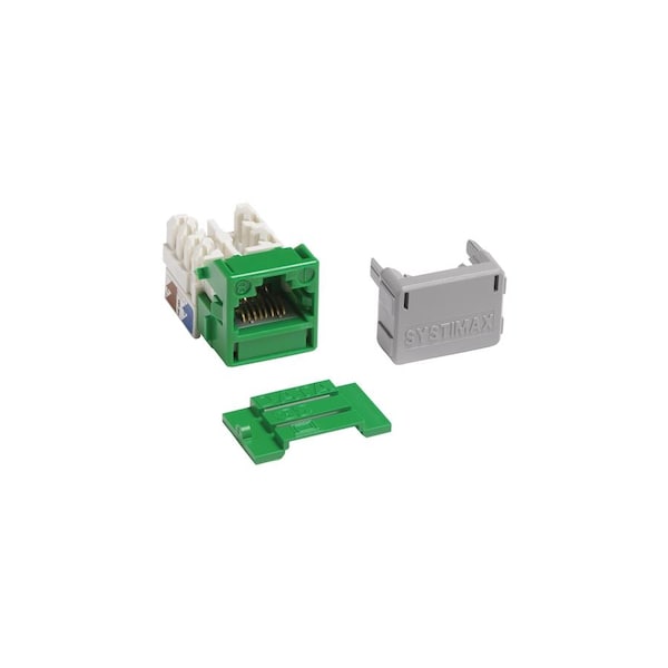 COMMSCOPE SYSTIMAX SOLUTIONS 1-PORT MOD JACK 110 8W8P UTP,T568A/B CAT6 ...
