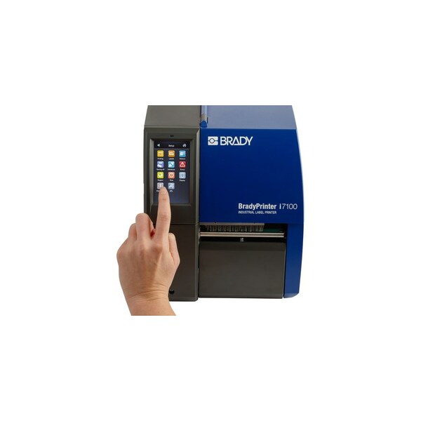 Brady I7100 300DPI INDUSTRIAL LABEL, PRINTER PEEL MODEL, 937300 | Zoro