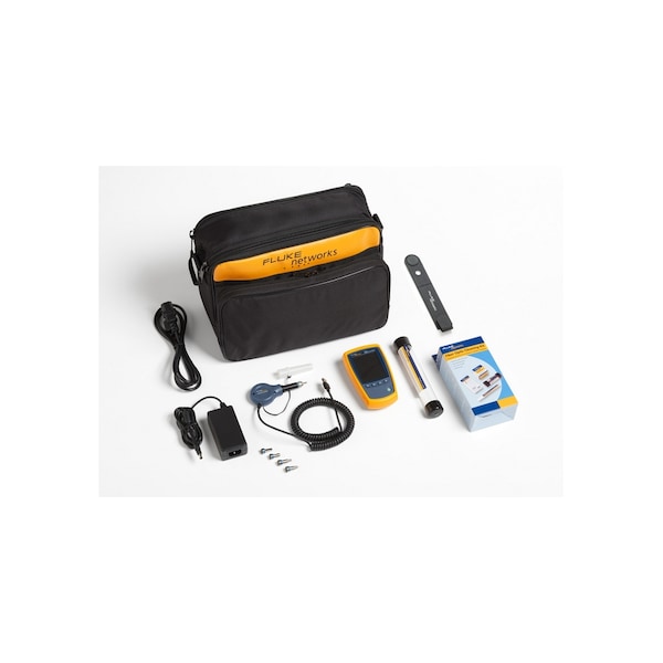 Fluke Networks FIBER OPTIC INSPECTION CAMERA, WITH CLEANING SUPPLIES ...