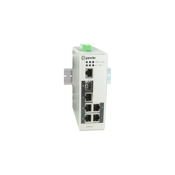 Perle Systems IDS-306-XT INDUSTRIAL MANAGED, SWITCH, 6 PORTS: 5 X, 10 ...