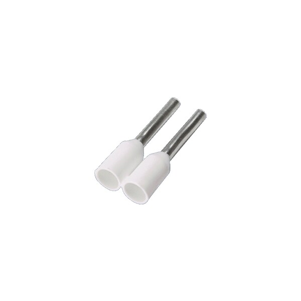 Panduit INSULATED FERRULES, SINGLEWIRE WHITE DIN END SLEEVE ON, PK 3000 ...