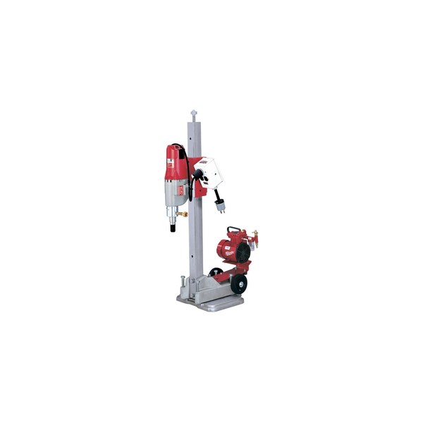 Milwaukee Tool DIAMOND CORING RIG WITH SMALL, BASE STAND, VAC-U-RIG KIT ...