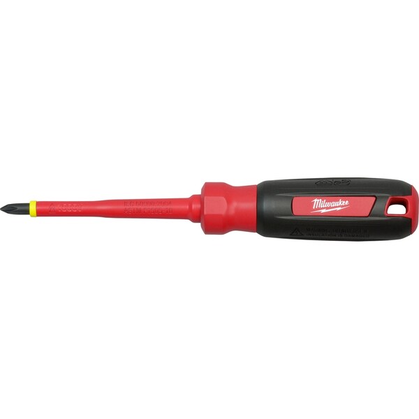 Milwaukee Tool #3 PHILLIPS - 6 IN. 1000 V, INSULATED SCREWDRIVER, 48-22 ...