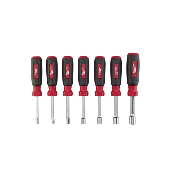Milwaukee Tool 7 PC. HOLLOW SHAFT METRIC NUT, DRIVER SET, 1012345 | Zoro