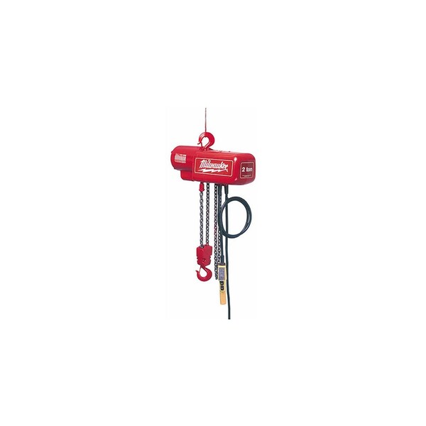 Milwaukee Tool 1 Ton Electric Chain Hoist 9567 | Zoro