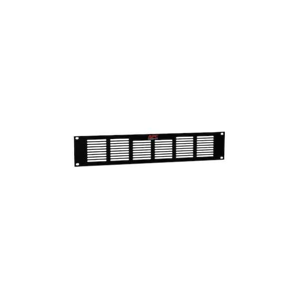 Apc NETSHELTER 2U VENT PANEL, FOR 2U RACK FAN PANEL, BLACK ACAC40001 | Zoro