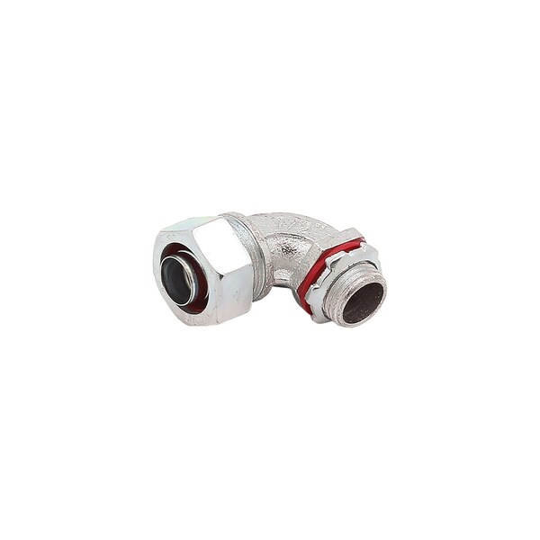 Abb 1.5" CONDUIT FITTING, INSULAED, LIQUIDTIGHT, 90 DEGREE, MALLEABLE ...