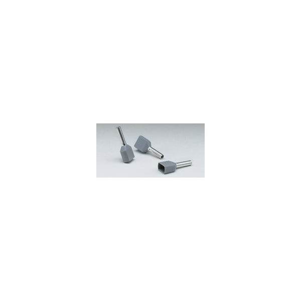 Panduit FERRULE 18AWG WIN WIRE ENDSLEEVE VINYL INSULATED, PK 500 FTD77 ...