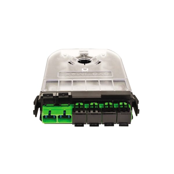 Commscope FIBER CARTRIDGE 6 SC ANGLED, TERASPEED GREEN, 760109322 ...