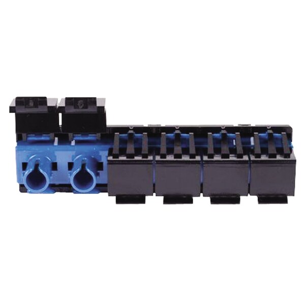 Commscope 12-PORT PANEL ST SIMPLEX SM, SNAP IN BLUE, PK/10 760049775 ...