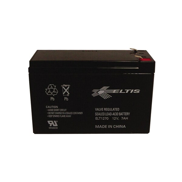 Altronix BATTERY 12VDC/7AH WIRE IN VER, FOR USE W/POWER SUPPLY/ BT126 ...