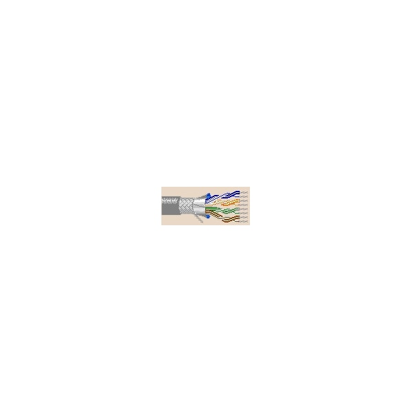 Belden Multi-Conductor Cable, AWM, 24 AWG, 12 C, Chrome, PVC, Stranded ...