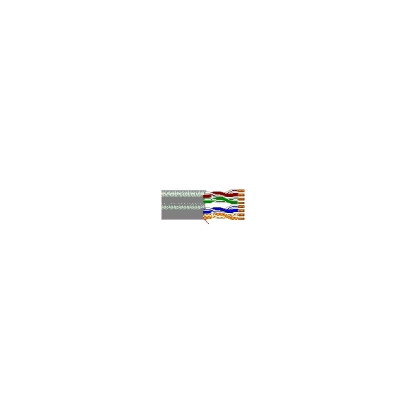 Belden 23-4P UTP-CMR SOL BC CAT6E, PO/PVC BLUE 1000FT RIB, BONDED-PAIR ...
