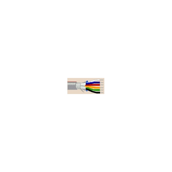 Belden Multi-Conductor Cable, AWM, 24 AWG, 15 C, Chrome, PVC, Stranded ...