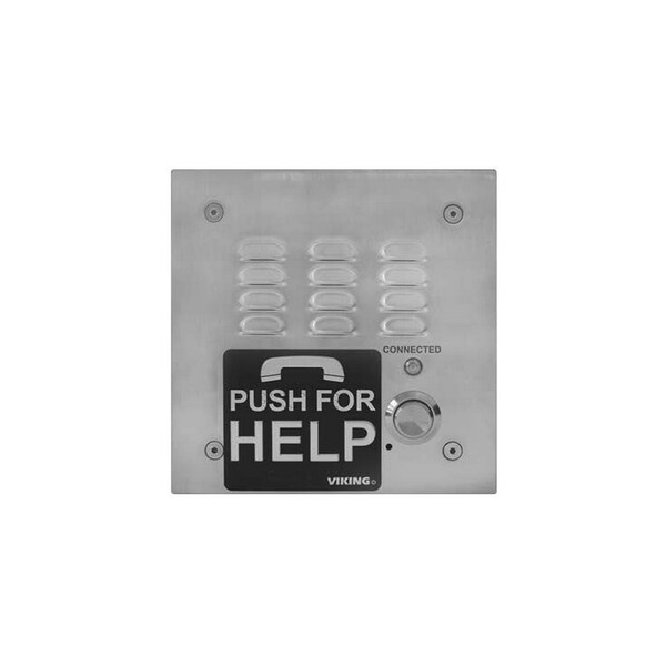 Viking Electronics ADA COMPLIANT EMERGENCY, PHONE, STAINLESS STEEL W ...