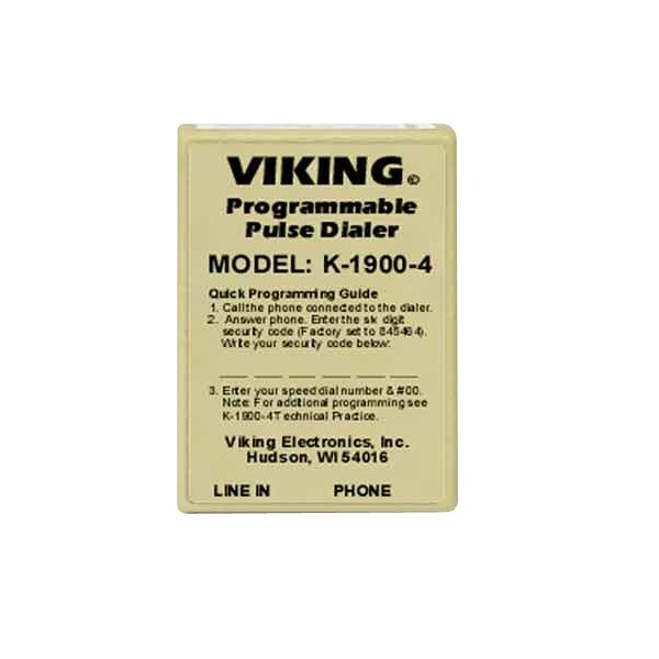 Viking Electronics ROTARY DIALER, K-1900-4, PROGRAMMER REQUIRE, 170332 ...