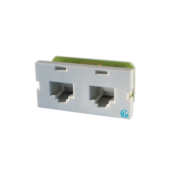 Ortronics 1-PORT MOD JACK 110 8W8P UTP, T568A/B CAT6 CLARITY 6, SERIES ...