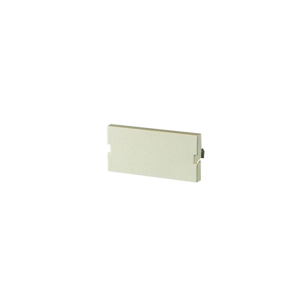 Ortronics BLANK INSERT MODULE, 1 UNIT SPACE SERIES II, ELEC IVORY ...