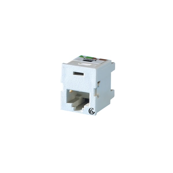 Ortronics 1-PORT MOD JACK 110 8W8P UTP, T568A/B CAT6 IP5 CLARITY6 ...