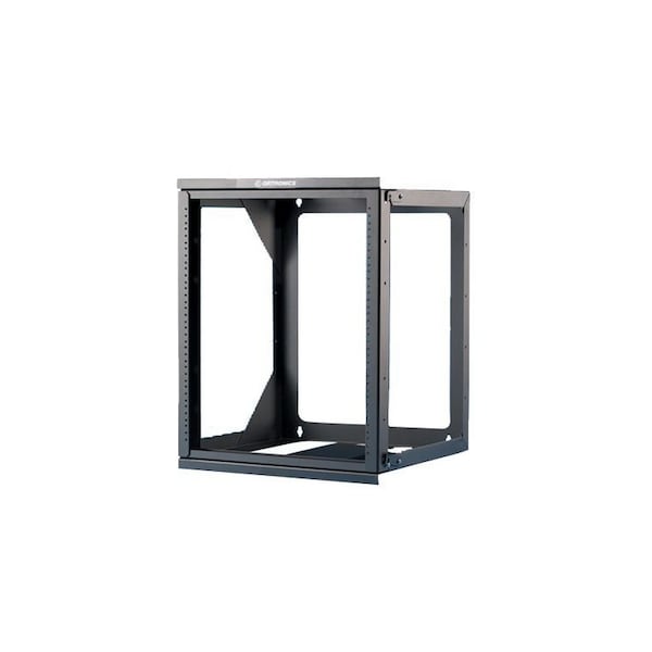Ortronics RACK WALL MOUNT HINGED, 24"H X 19"W X 18"D BLACK, 224592 | Zoro