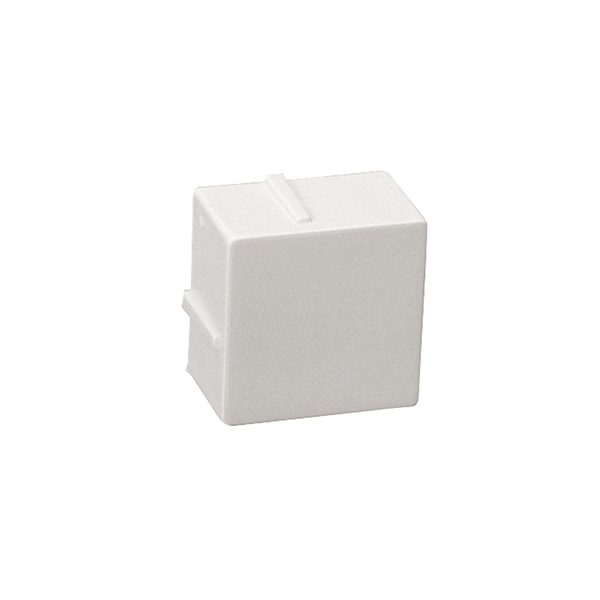 Belden 1 PORT BLANK INSERT, USE WITH MDVO OUTLETS, QNE4IB(103) WHITE ...