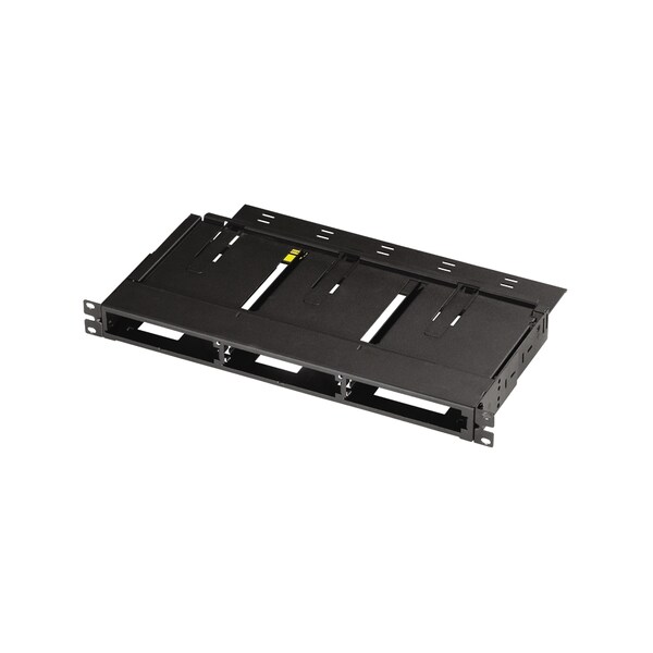 Belden PATCH PANEL RACK MOUNT 1U, FIBEREXPRESS, BLACK AX101943 | Zoro