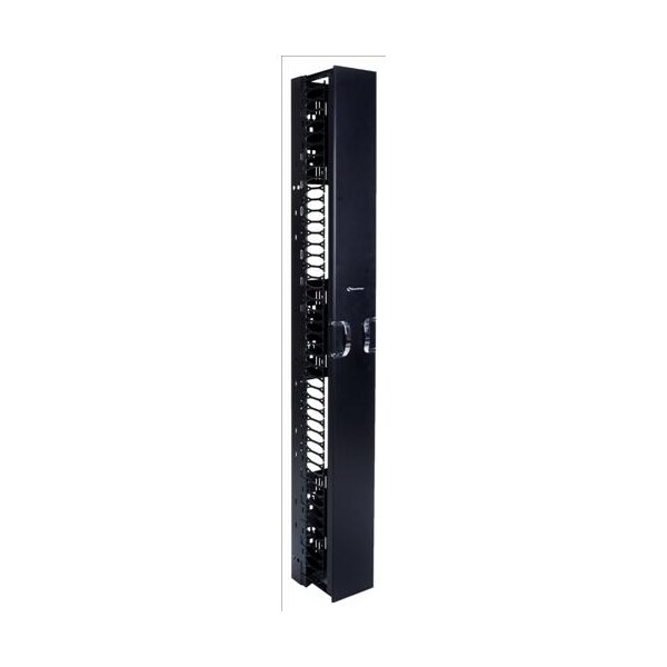 Commscope VCM KIT, 12" X 96", SINGLE SIDED WITH DOORS, BLACK 760089490 ...