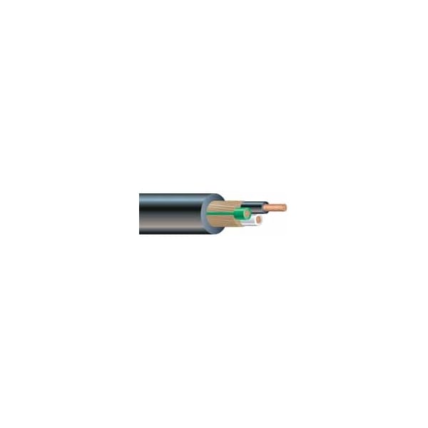 Southwire Portable Cord, SJOOW, 10 AWG, 2 C, Black, CPE, Stranded, 300V ...