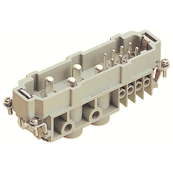 Harting HAN K 4/8 POS. MALE INSERT, SCREW, 9380122601 | Zoro