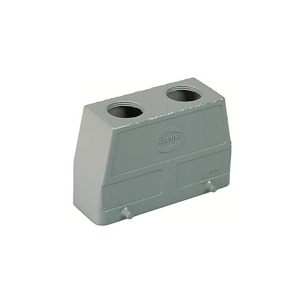 Harting HAN B HOOD TOP ENTRY HC 4 PEGS, 2 X PG 29, 9300240461 | Zoro
