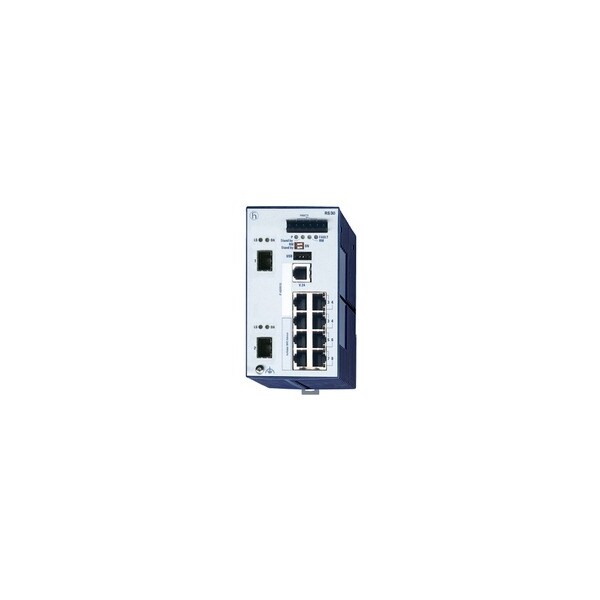 Hirschmann 10-PORT IND ETHERNET SWITCH, MANAGED, RS30-0802O6O6SDAE ...