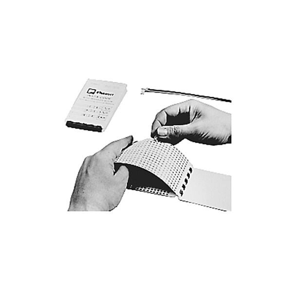 Panduit WIRE MARKER BOOK, 1-45 LEGENDS, 10 PAGES PER BOOK, VINYL CLOTH ...