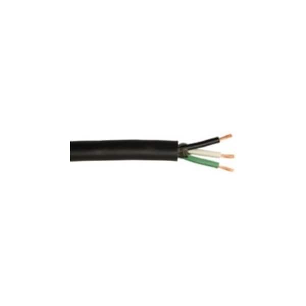 Southwire Portable Cord, SEOOW, 10 AWG, 3 C, Black, TPE, Stranded, 600V ...