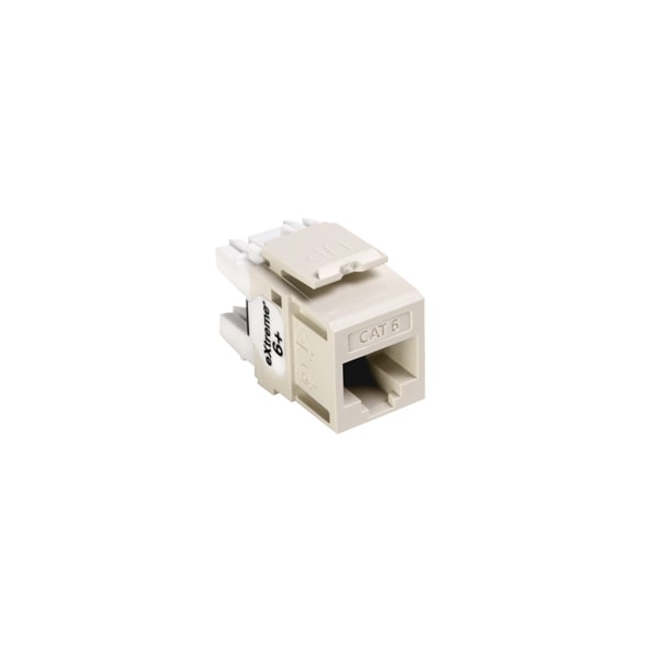 Leviton 1-Port Mod Jack 110 8W8P Utp, T568A/B Cat6 Quickport 61110-RT6 ...