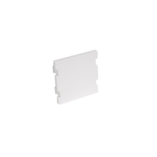 Leviton Blank Insert, Quickport Mos 2 Units, White 185286 | Zoro