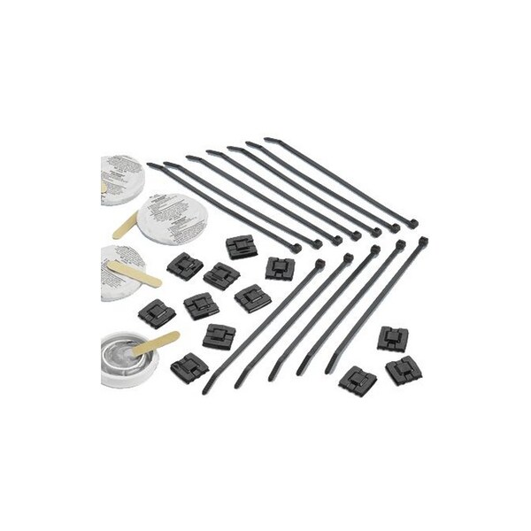 Panduit CABLE TIE MOUNT AND EPOXY KIT, 10/PK, PK 10 EMSK3-1-X0 | Zoro