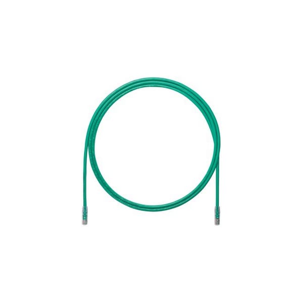 Panduit CBL ASSY MOD 23-4PR STRANDED, CAT6A IP10 T568A/B GREEN 17M ...