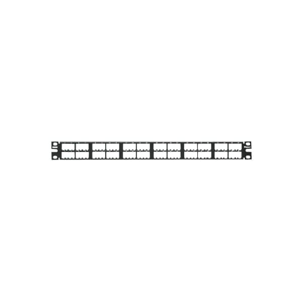 Panduit Patch Panel, 1.72 in. H x 19 in. W x 1.08 in. L, CRS ...