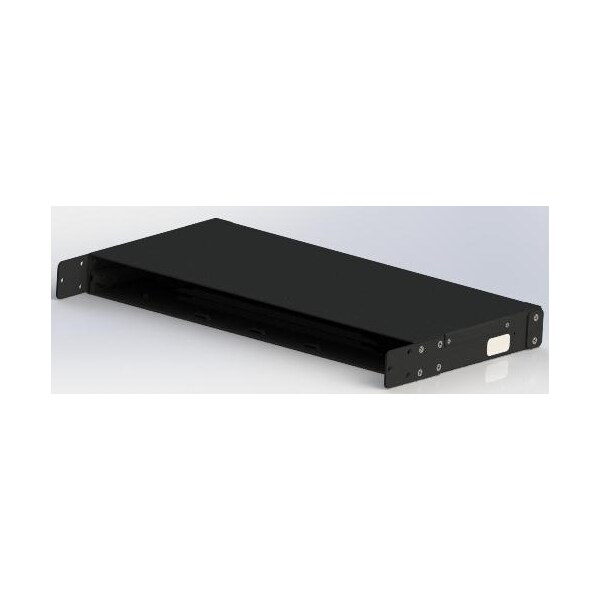 Belden 1U FX UHD SPLICE HOUSING KIT, 72 SPLICES, EMPTY, BLACK FINISH ...