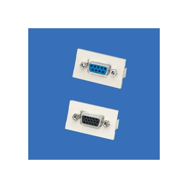 Panduit 15-PIN D-SUBMINIATURE MODULE, WHITE, CMD15HDCWHY | Zoro