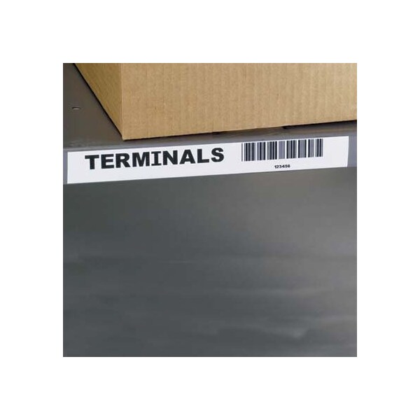 Panduit LS8 CONT.TAPE CASSETTE BLACK, ON WHITE VINYL ROHS, 25.40X7.6MM ...