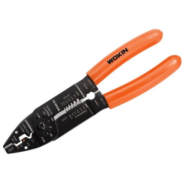 Wokin 8.5 Inch Wire Stripper With Crimper 552808 | Zoro