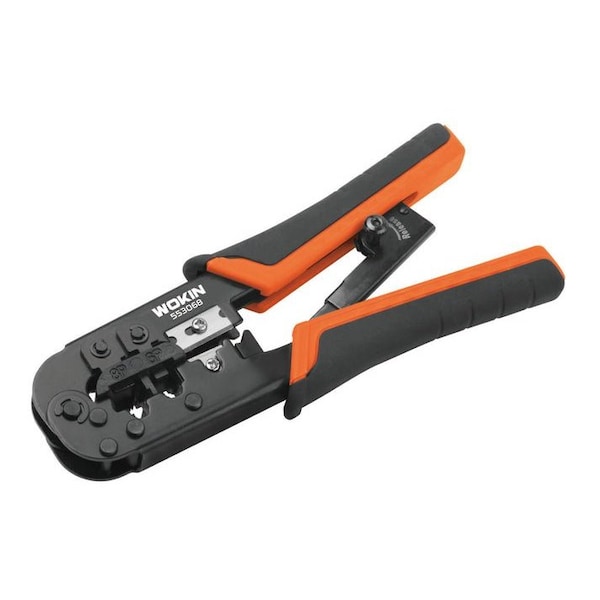 Wokin Ratchet Modular Ethernet Crimping Tool 553068 | Zoro