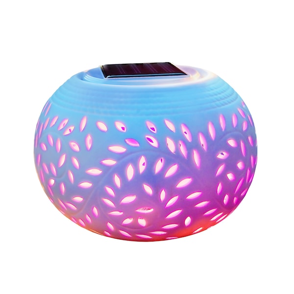 Cole & Bright TABLE LIGHT SOLAR FILIGREE W22 6728X | Zoro