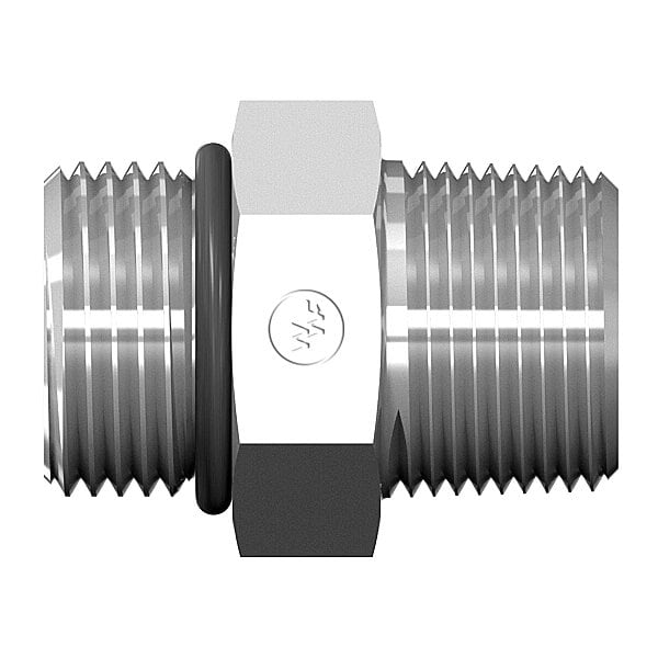 World Wide Fittings MALE METRIC ORB by MALE PIPE STAINLESS STEEL ...