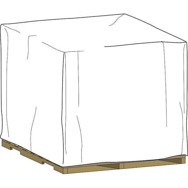 Poly-America Painter's Sheeting, 72 in L, 52 ft W, Clear PC5242 | Zoro