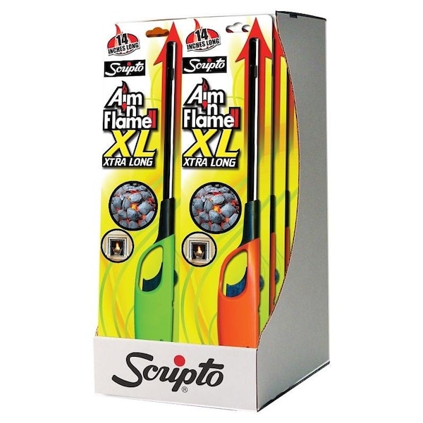 Scripto Aim 'n Flame Utility Lighter HC12LCR | Zoro