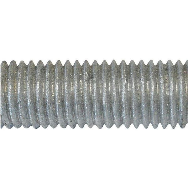 Pfc TR1002 Threaded Rod, 1213 in Thread, 12 ft L, A Grade, Carbon Steel ...